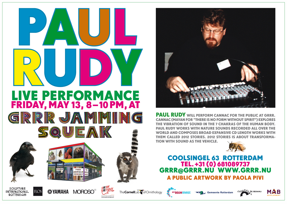 Paul Rudy in Paola Pivi’s GRRR Jamming Squeak - Sculpture International ...